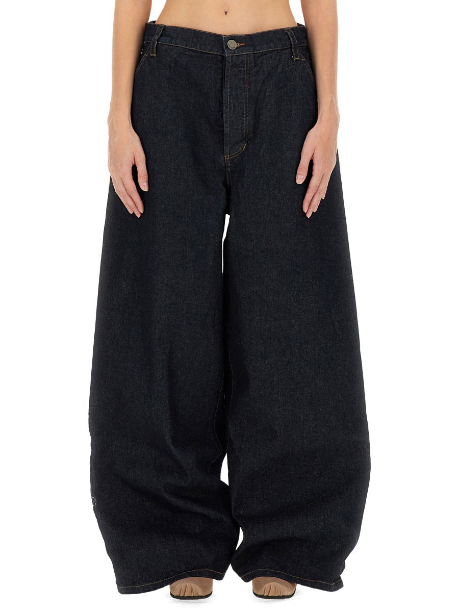 Uma Wang Pantaloni - Blu | Wanan Luxury