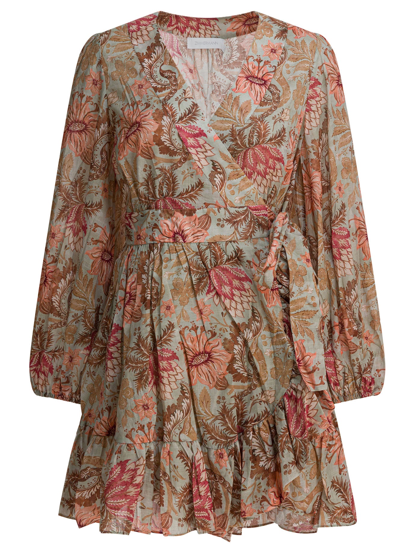 Zimmermann Daylight Abiti Verde | Wanan Luxury